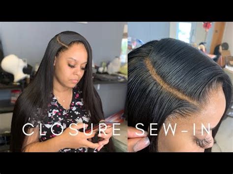 Side Part Closure Sew In YouTube