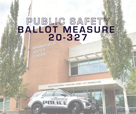 Public Safety Levy 20 327 City Of Springfield Oregon