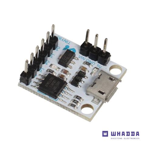 wpb108 microcontrolador compatível com arduino attiny85 whadda viptrónica