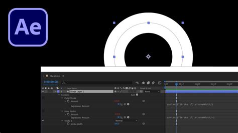 How To Create Inner Outer Strokes In Adobe After Effects YouTube