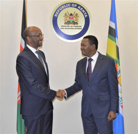 Dr Alfred N Mutua On Twitter I Held A Meeting With H E Dr Richard