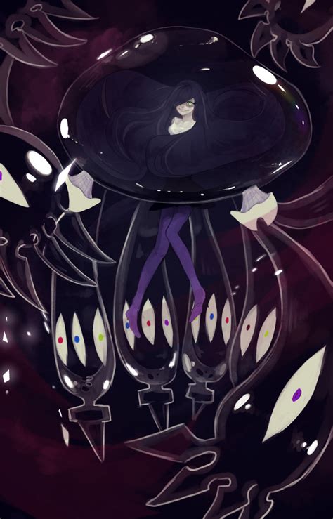 Lusamine Nihilego And Lusamine Fused Pokemon And 1 More Drawn By