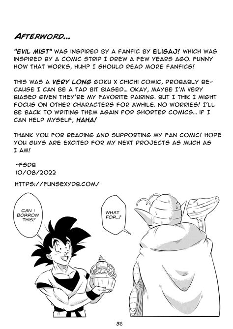 Funsexydb Evil Mist Dragon Ball Z Porn Comics