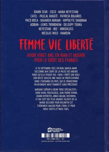 Femme Vie Libert Bd Informations Cotes