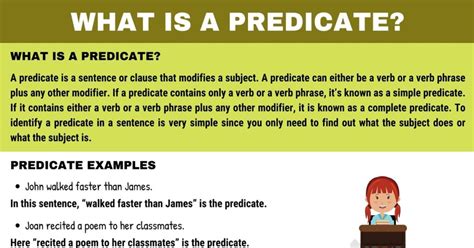 Predicate Definition For Nd Grade