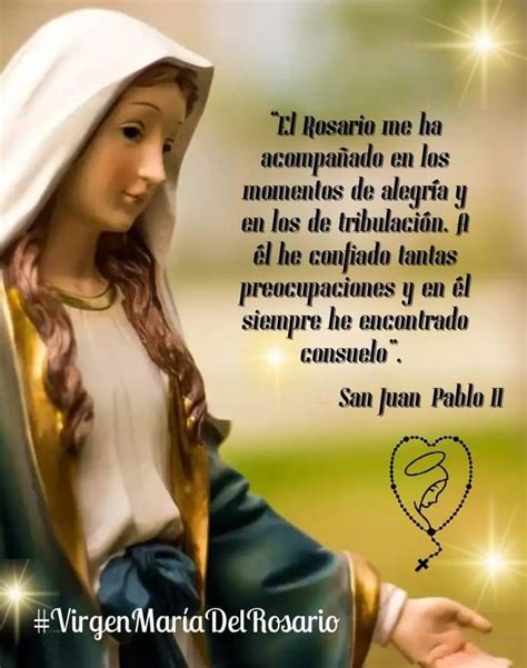 Pin De Adriana Parada S En Virgen Del Rosario San Juan Pablo Ii