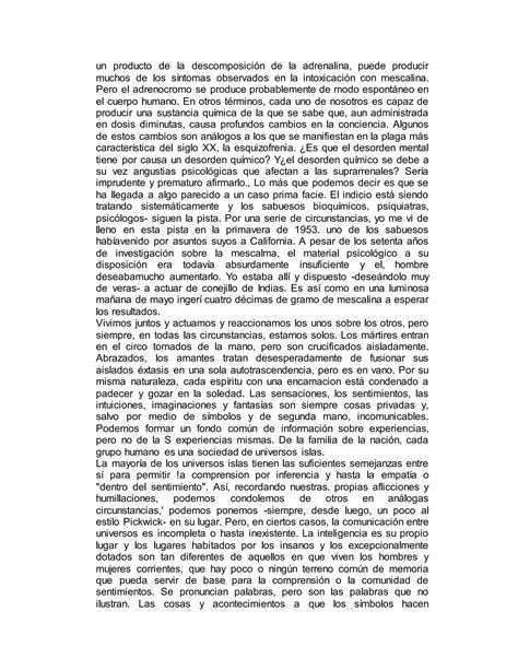 Huxley Aldous Las Puertas De La Percepcion Pdf