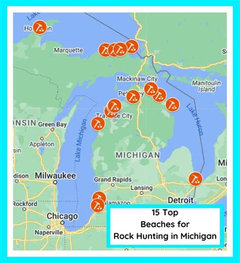 Michigan Rockhunting 15 Top Spots For Rockhounding And Rock Hunting