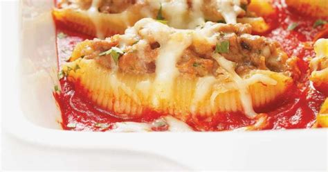 Coquilles géantes farcies au veau et aux champignons RICARDO