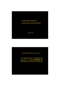 I Paesaggi Geografici Maestra Luciana Cossu