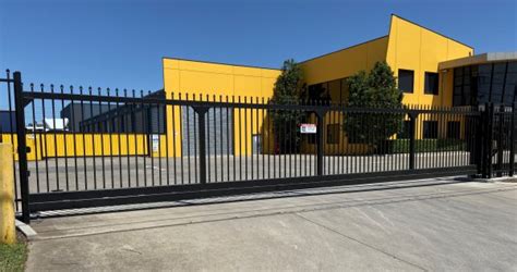 Industrial Steel Gates In Melbourne Diamond Fence Aust Pty Ltd