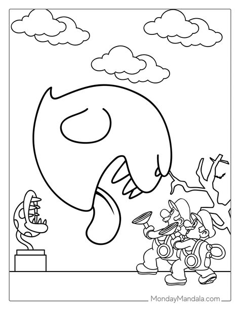 Mario Coloring Pages Free Pdf Printables Boy Coloring Coloring