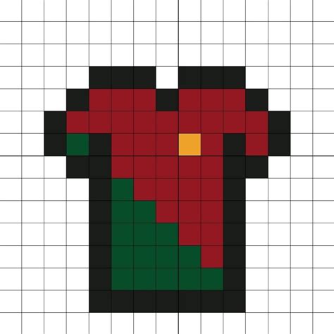 Portugal shirt pixel art en 2023 Lindos dibujos fáciles Caricaturas