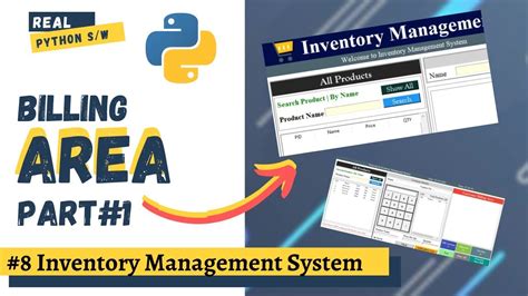 how to create inventory management system with database in python