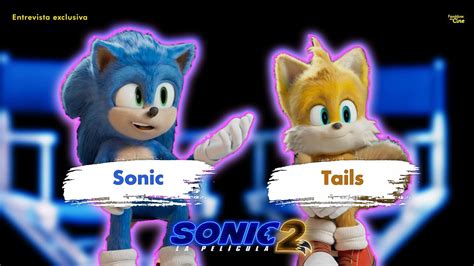 Sonic 2 La Película Entrevista exclusiva a Sonic Tails y Knuckles