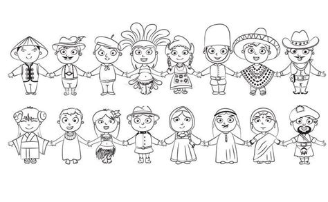 Desenhos De Etnias Para Colorir Pintar E Imprimir ColorirOnline