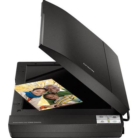 Epson Perfection V300 Photo Flatbed Scanner B11B193081 B H Photo