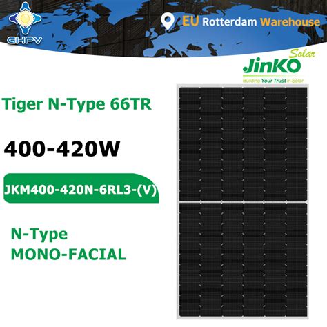 Jinko Tiger N Type Jkm Tr Mono Crystalline Pv Modules W W W