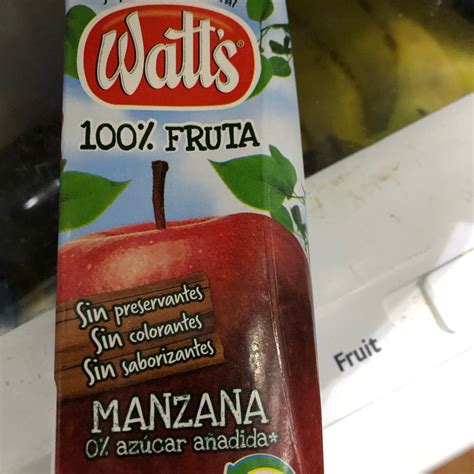 Watt S Jugo 100 Fruta De Manzana Reviews Abillion