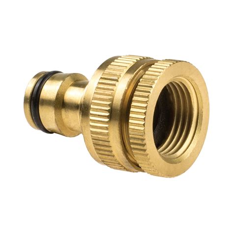 Przyłącze uniwersalne z gwintem wewnętrznym 1 2 3 4 Brass