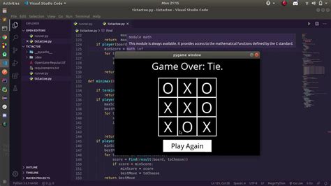 tic tac toe week 0 project introduction to artificial intelligence cs50 youtube
