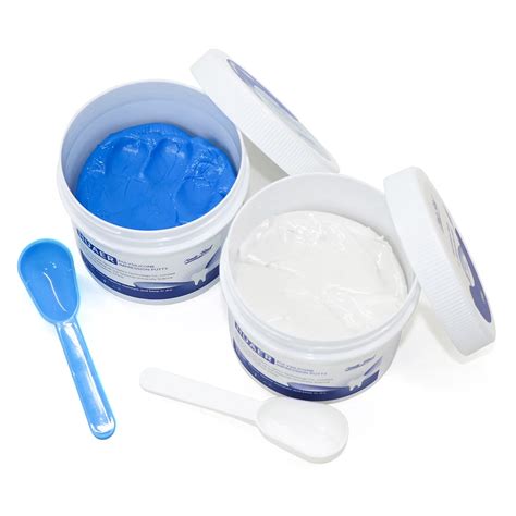 Material de masilla de impresión clínica Dental Kit de moldes de goma