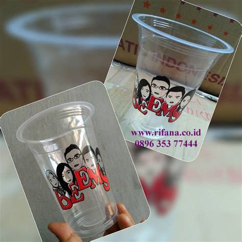 Sablon Cup Lampung 089635377444 Toko Sablon Gelas Plastik Cikarang