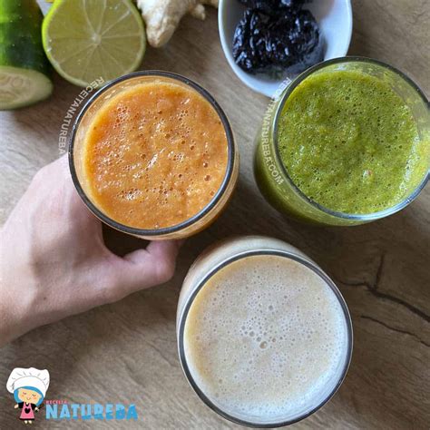 Sucos Detox Receita Natureba