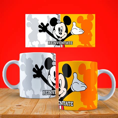 Plantillas Para Sublimar Tazas Mickey Mouse Storesublimaci N