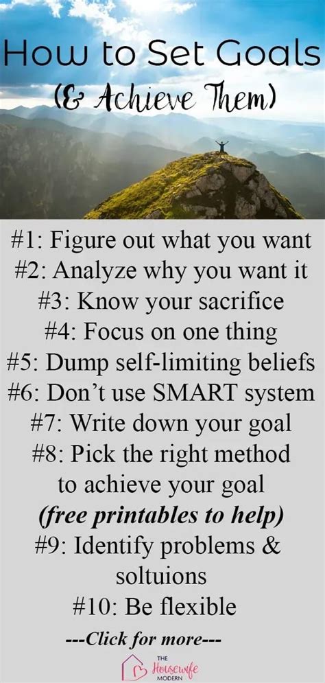 How To Set Goals And Achieve Them 10 Steps To Finally Succeed Artofit