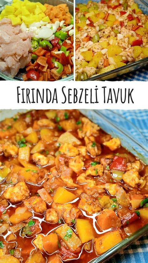 Fırında Sebzeli Tavuk Nefis Yemek Tarifleri 10180818 Yemek