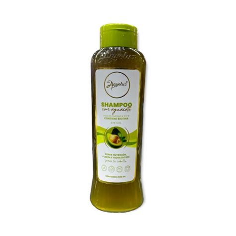 Shampoo Anyeluz Aguacate Ml Distribuidora Arymar