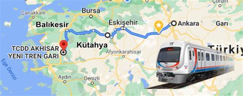 Akhisar Ankara Tren Saatleri Tren ARa Tren Bileti 480 TL