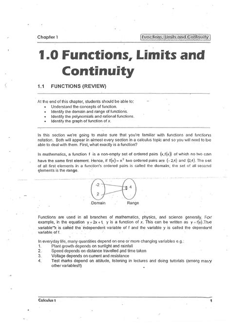 chap 1 manual f 1 functions limits ·and continuity 1 functions review at the end