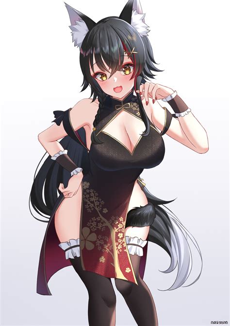 Ookami Mio Hololive Drawn By Maru Selinn Danbooru