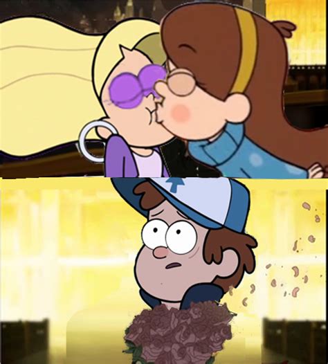 Gravity Falls Mabel Kiss