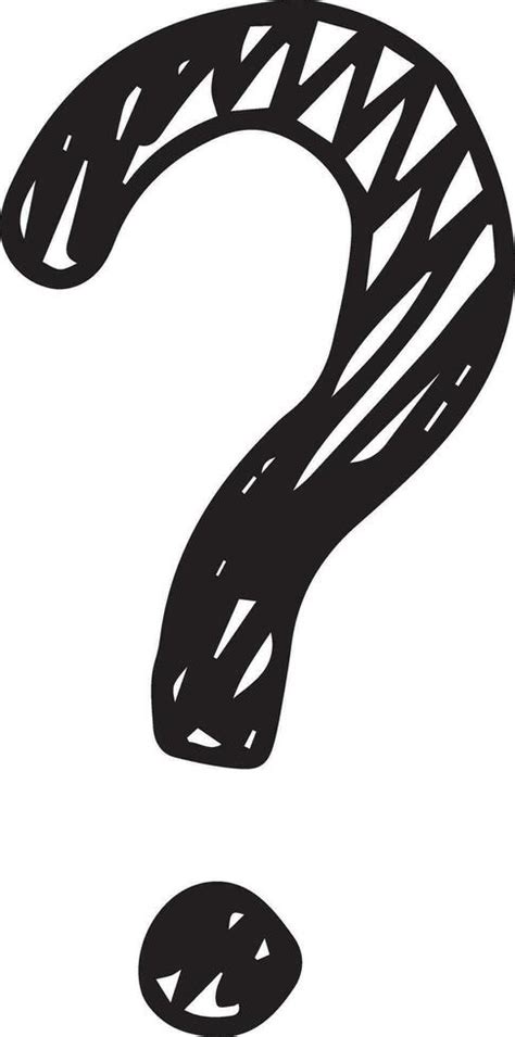 Question Mark Hand Drawn 27847489 Vector Art At Vecteezy