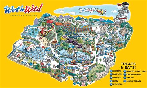 Wet N Wild Emerald Pointe Map And Brochure