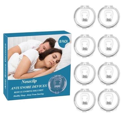 8X Dilatador Nasal Anti Ronco Apneia Magnético Respire Clip Fábrica
