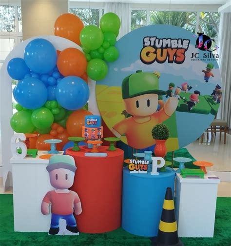 Decoração Stumble Guys Estamos na Zs sp Elo7