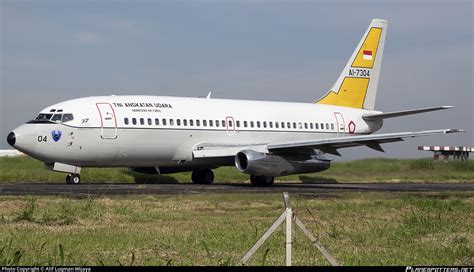 AI 7304 Indonesian Air Force Boeing 737 2Q8 A Photo By Alif Luqman