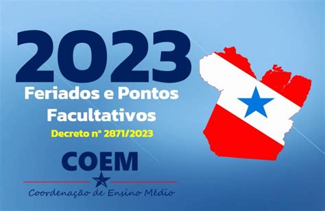 Governo do Pará divulga calendário de Feriados e Pontos Facultativos