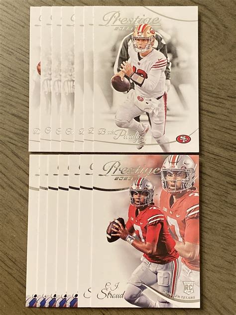 2023 Panini Prestige NFL Football 201 400 Vet Rookie RC Cards You