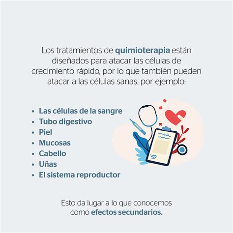 Qué son los efectos secundarios de la quimioterapia IOB