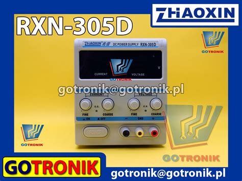 Rxn D Zasilacz Laboratoryjny Regulowany V A Zhaoxin