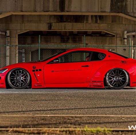Liberty Walk LB WORKS Widebody Kit For M145 Maserati GranTurismo MC