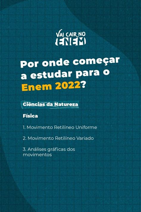 Por onde começar a estudar para o enem 2022 Artofit