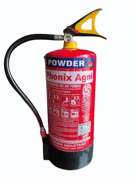 Class A ABC Dry Powder 4 Kg Phonix Agni Fire Extinguisher At 900