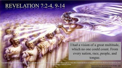 All Saints First Reading Revelation I Had A Vision Of
