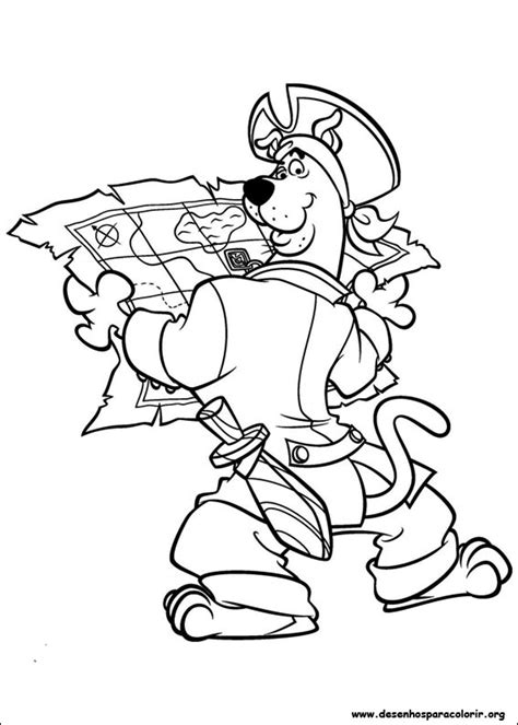 Brincando De Desenhar Etc E Tal Desenhos Para Colorir Scooby Doo